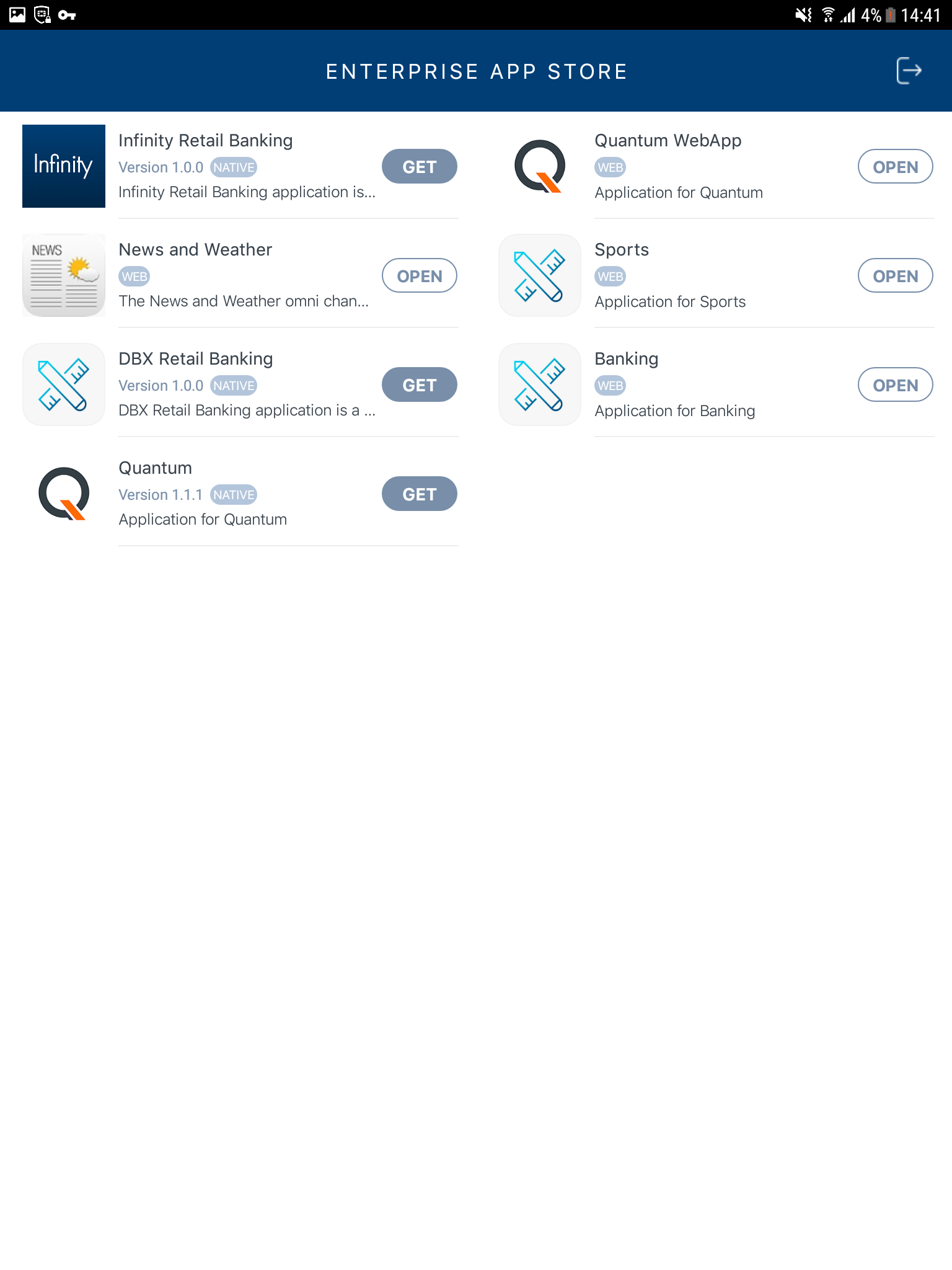 Quantum Enterprise App Store (EAS)