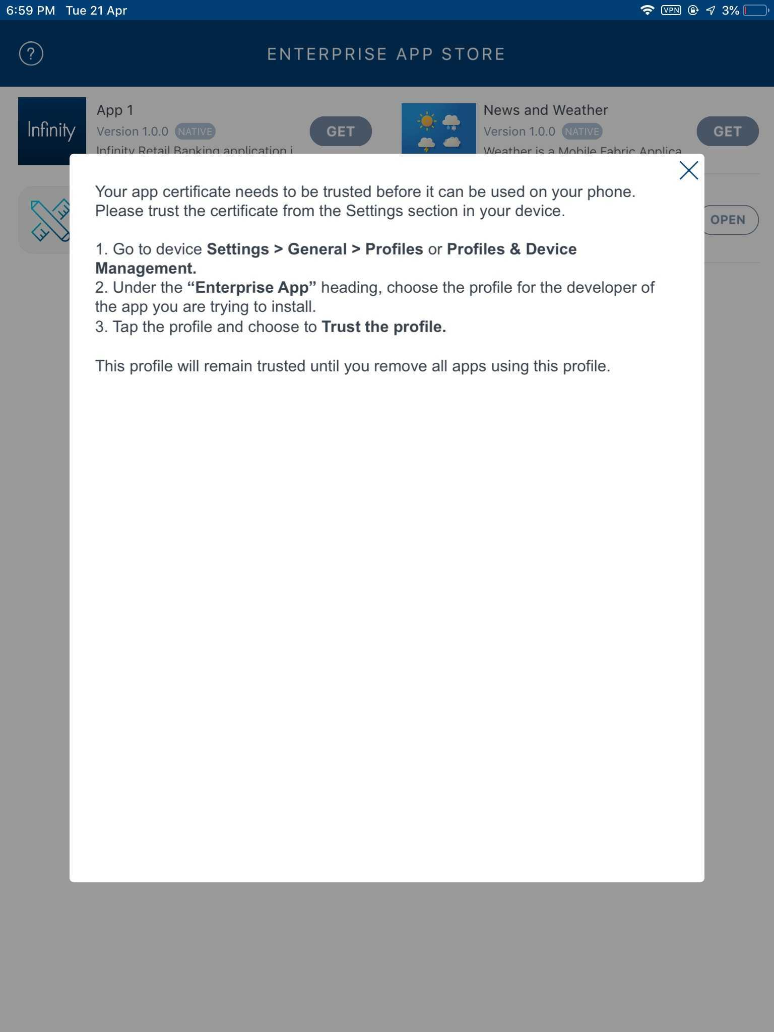 Quantum Enterprise App Store (EAS)