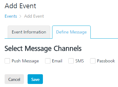 Using adding an event to add events, Kony Doc, API Payload, Add Channel, Mark as Name Value pair