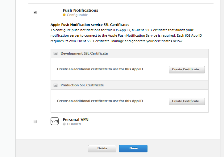 Renew the Apple Push Notification Service (APNS) Certificate