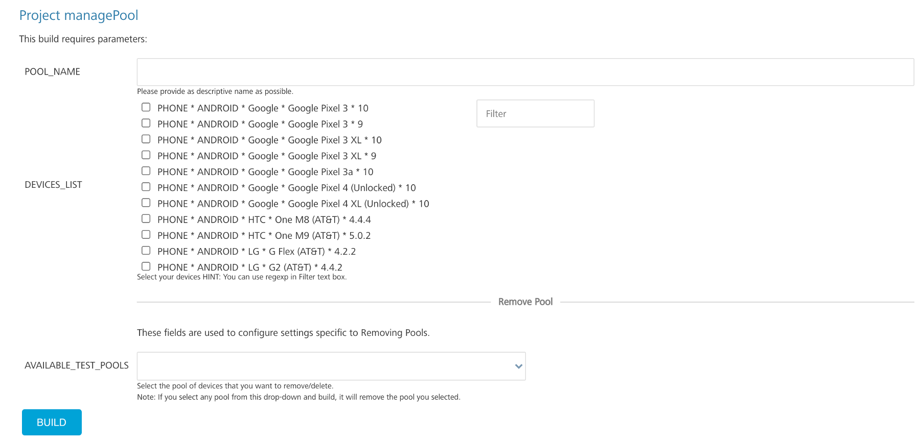 Configuring Device Pools