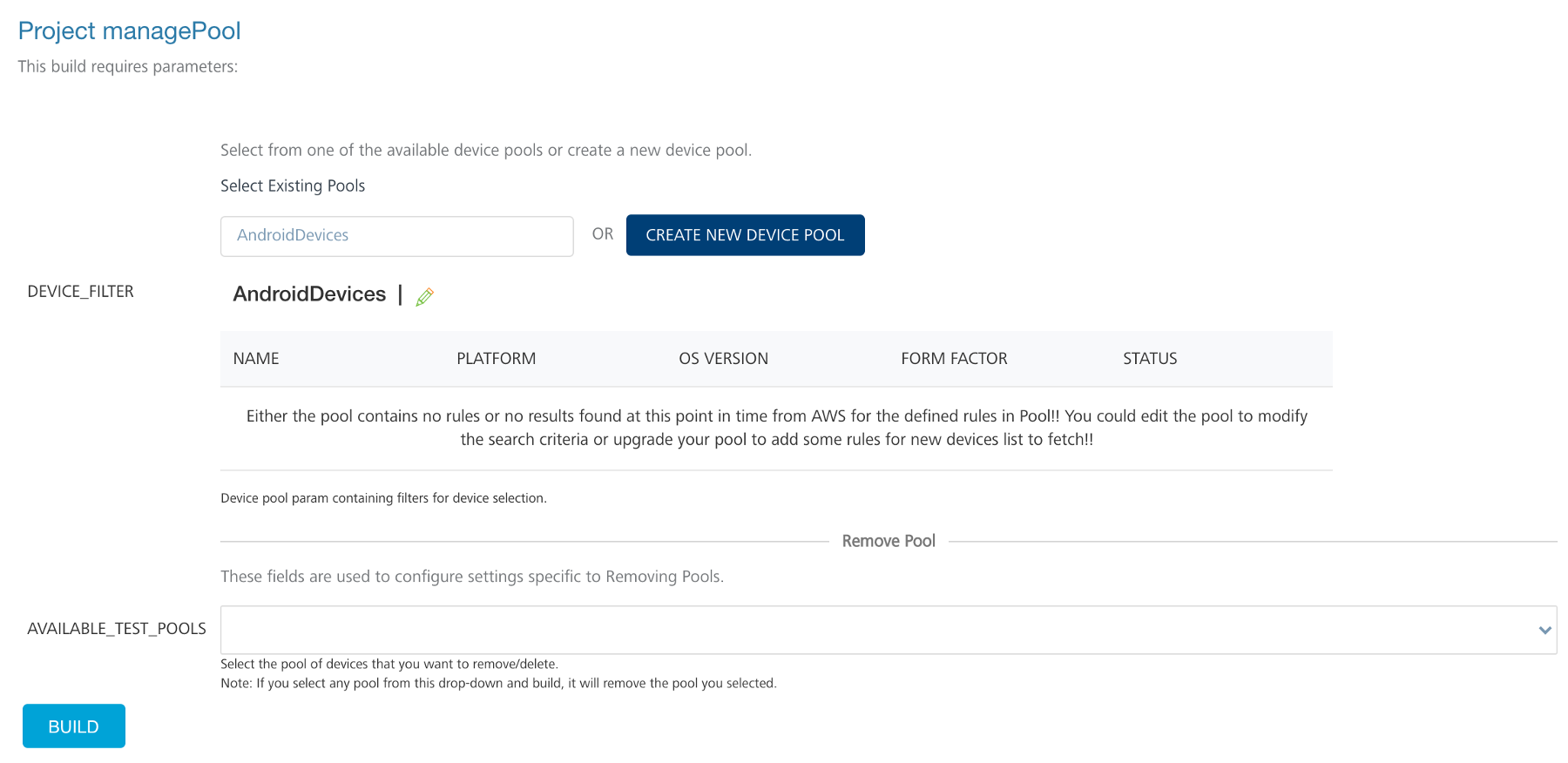 Configuring Device Pools