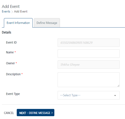 Using adding an event to add events, Kony Doc, API Payload, Add Channel ...