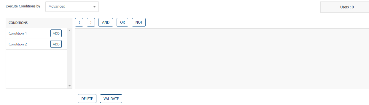 Using adding a segment section to add new segments, Kony Doc
