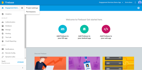 Generating Firebase Cloud Messaging (FCM) Server Key and Sender ID for ...