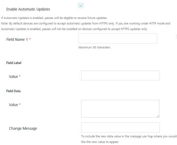 Using passbook template to create passbook templates, Kony Doc