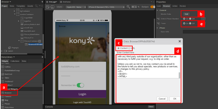 Working with Masters