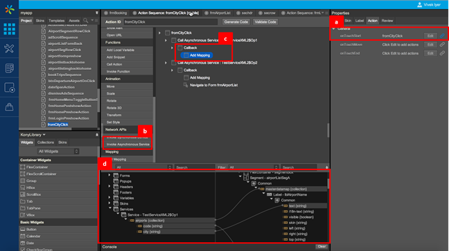 MobileFabric Integration
